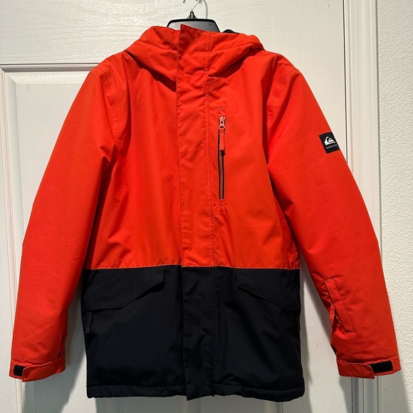 Quiksilver | Jackets & Coats | Quicksilver Ski Jacket Red And Black ...